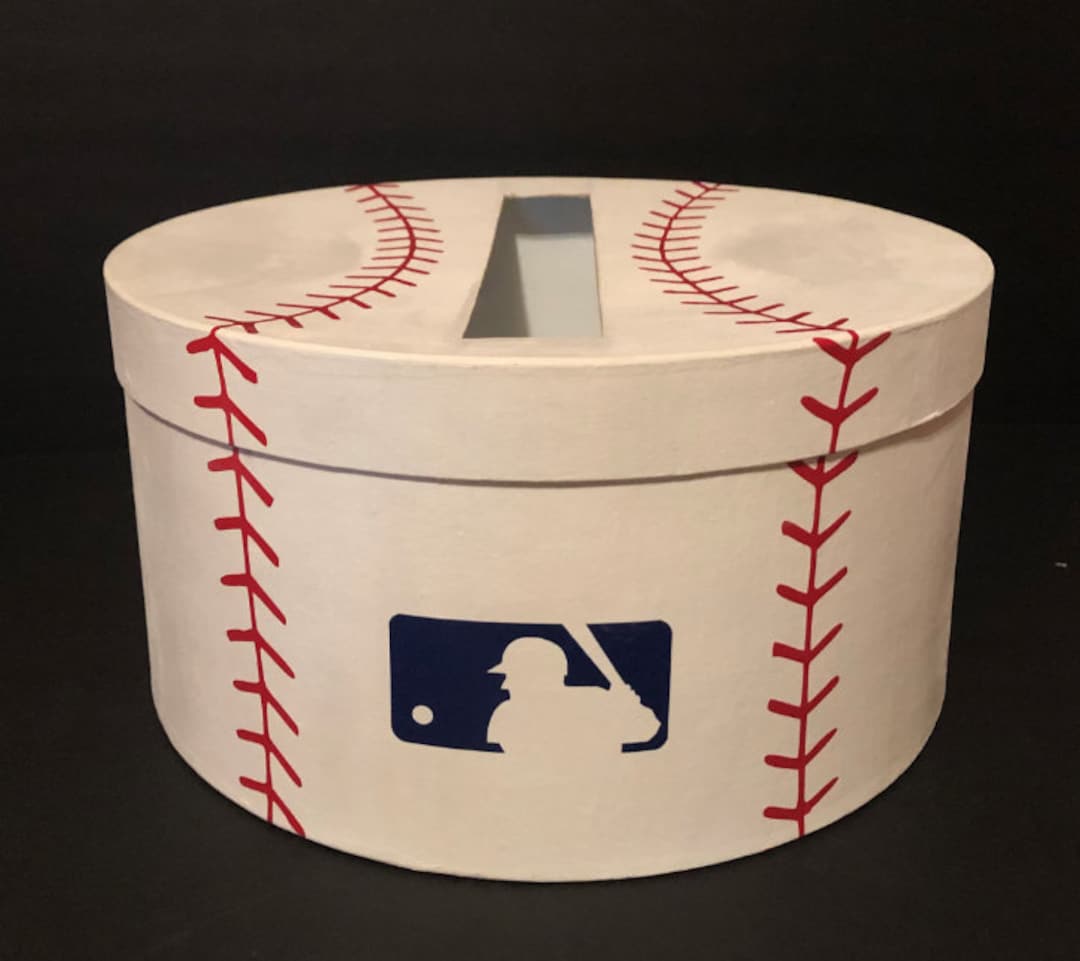 BASEBALL CARD BOX. Baseball Card Holder. Baseball Gift Holder. Baseball ...
