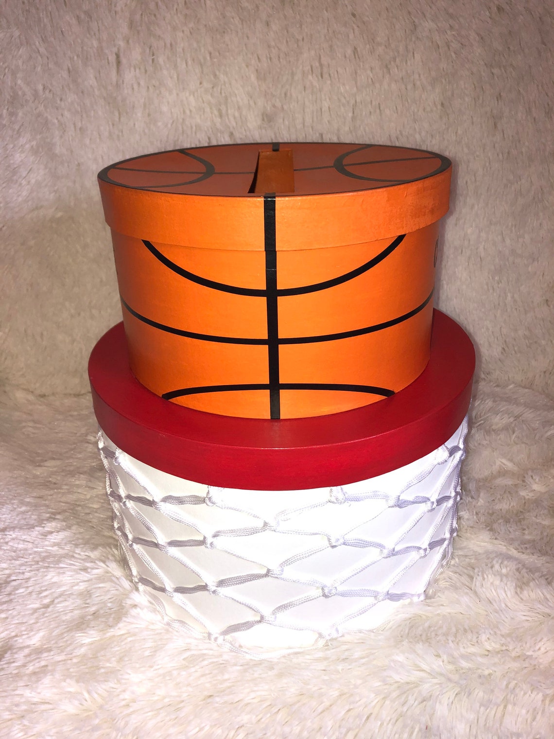 Two Tier Basketball Card Box - Etsy