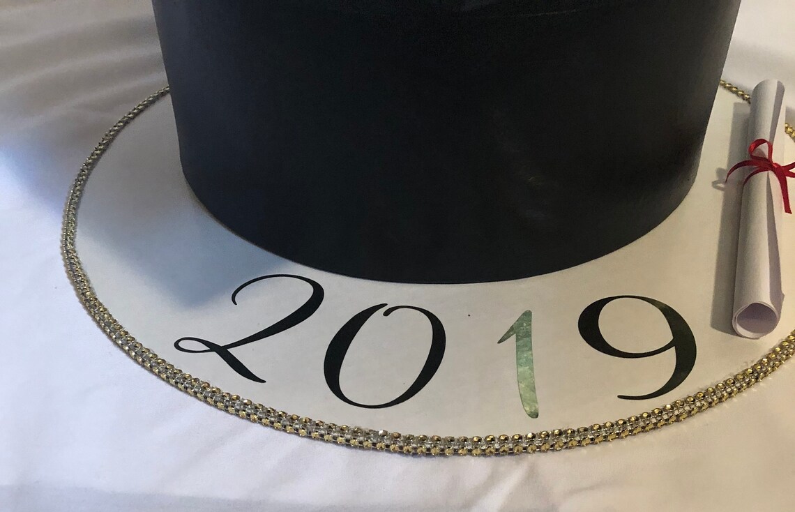 Graduation Card Box with Name | Etsy