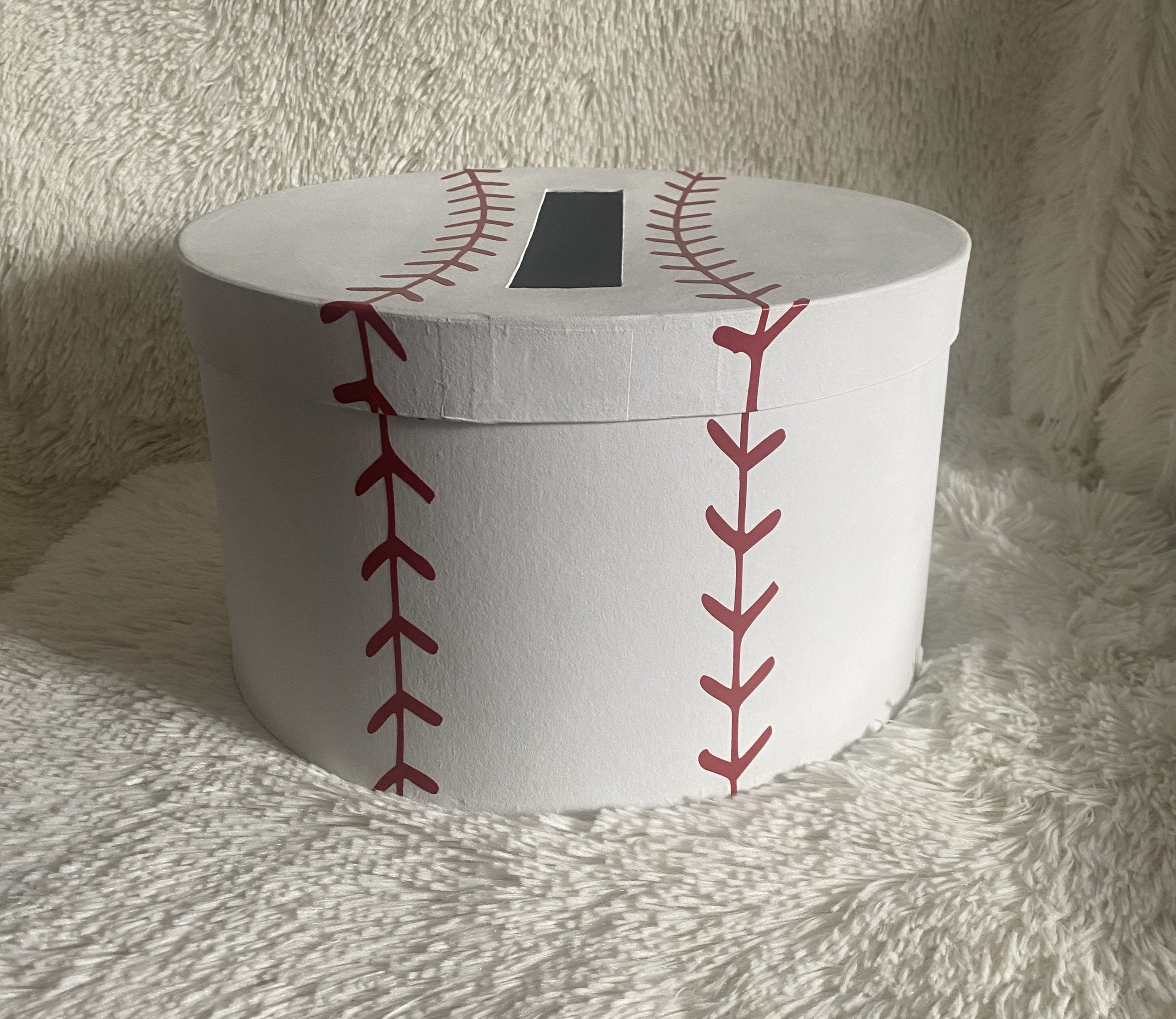 BASEBALL CARD BOX. Baseball Card Holder. Baseball Gift Holder. Baseball ...