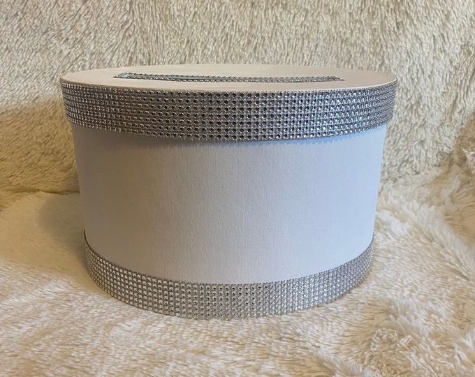 Wedding Card Box. Blinged Card Box. Rhinestone Card Box. Custom Gift ...