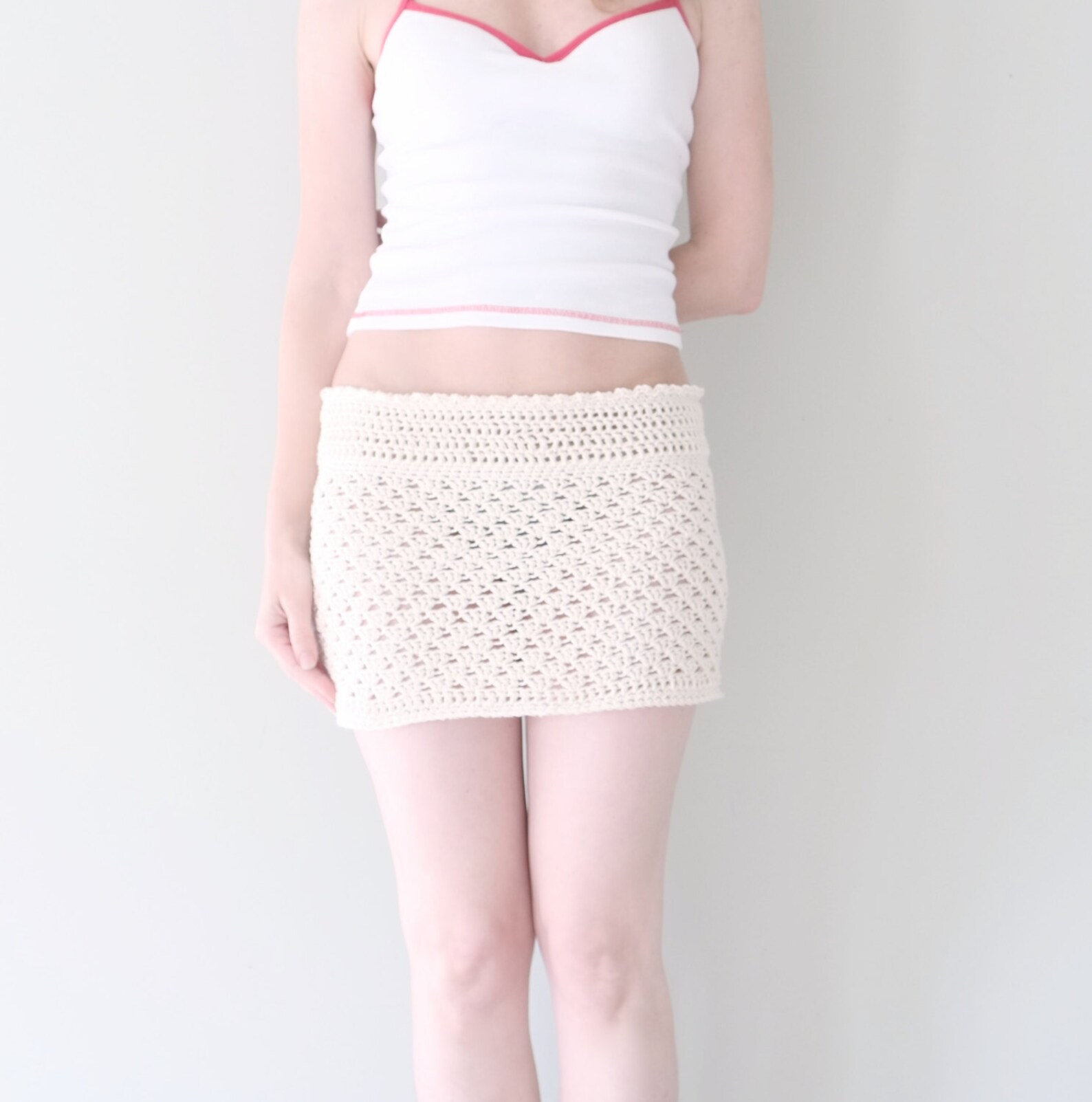 PATTERN for Crochet Mini Skirt / Sexy Beach Minimal / Pattern PDF ...