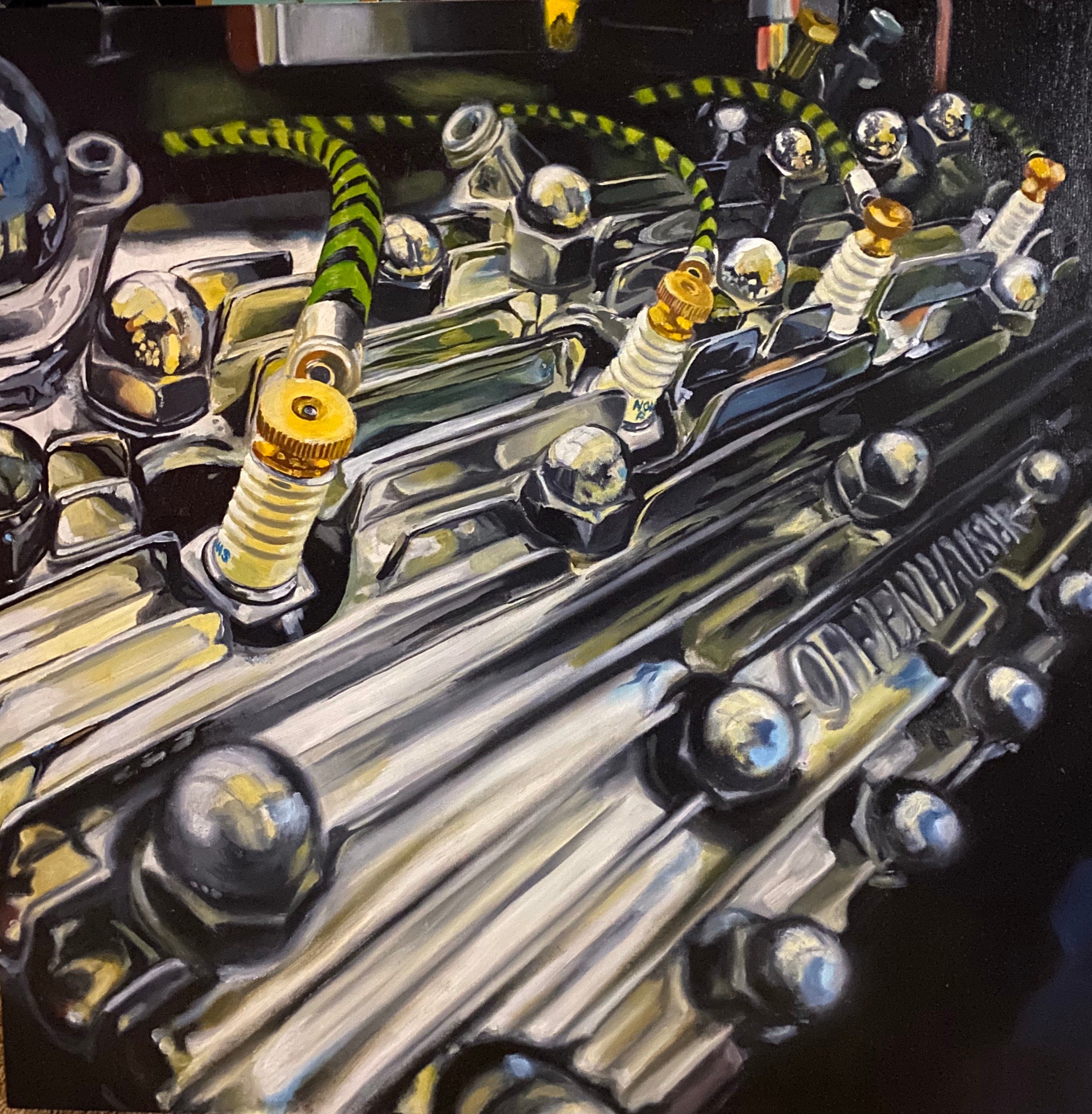 Custom Motor Paintings - Etsy