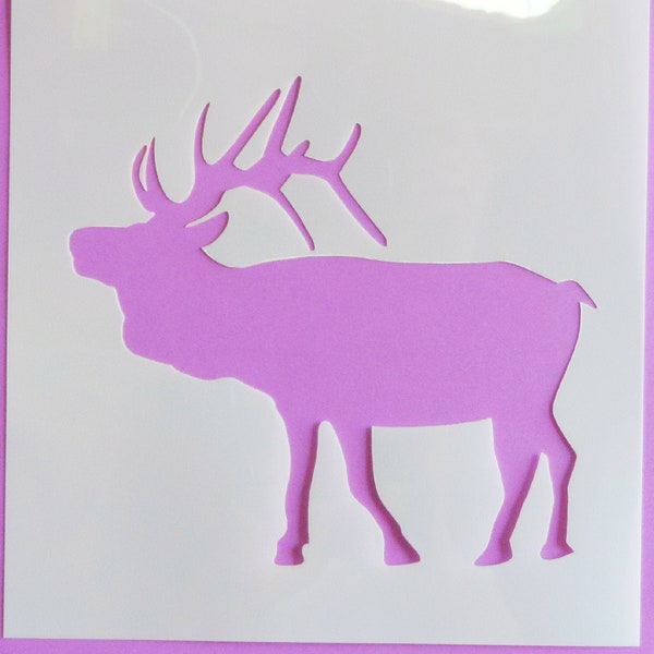 Elk Stencil - Etsy