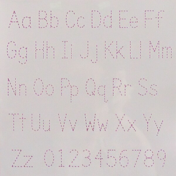 Stitch Alphabet - Etsy