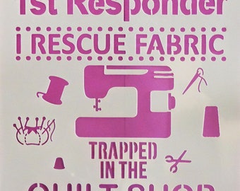 I Rescue Fabric - Etsy