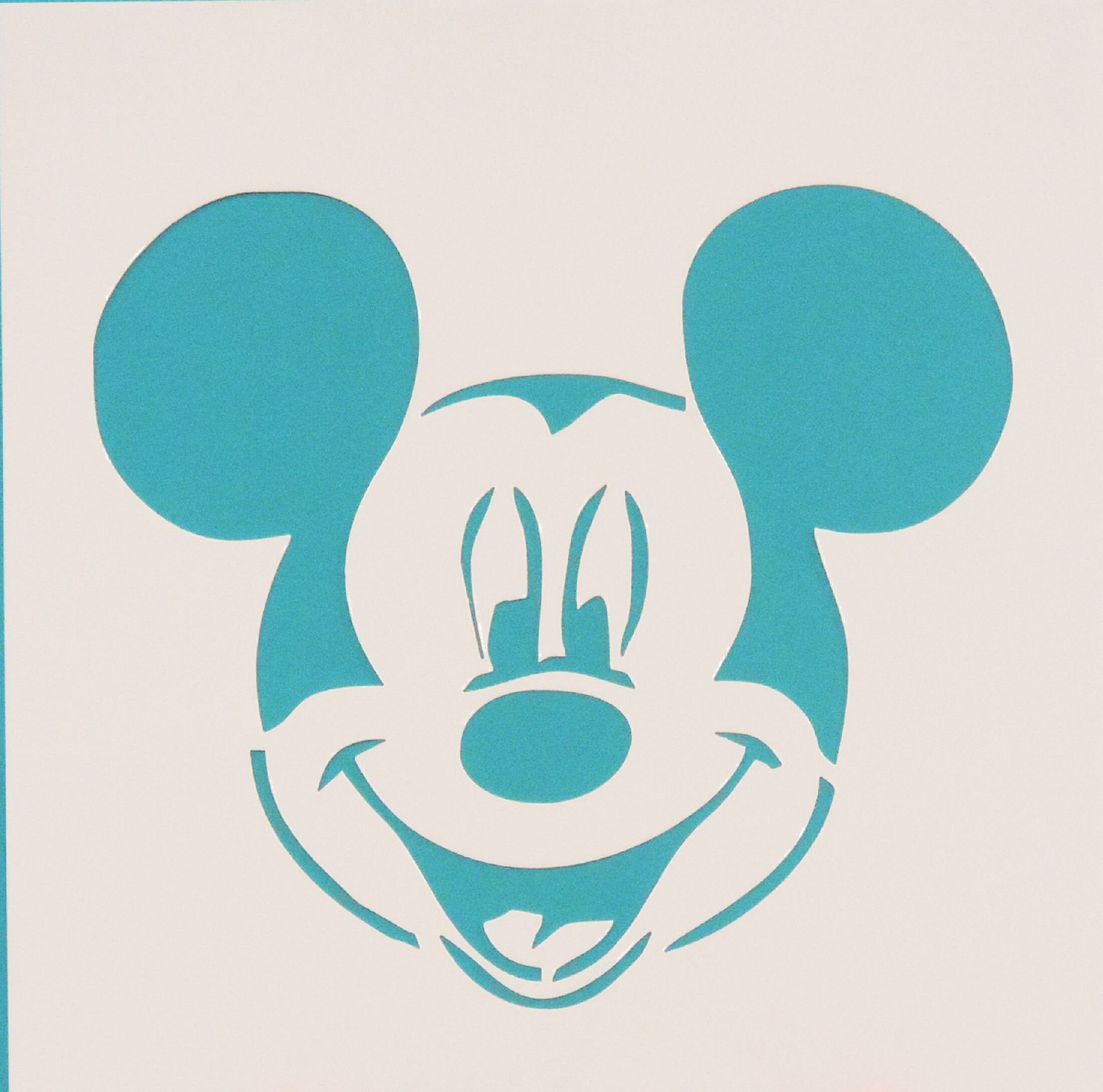 Mickey Mouse Stencil