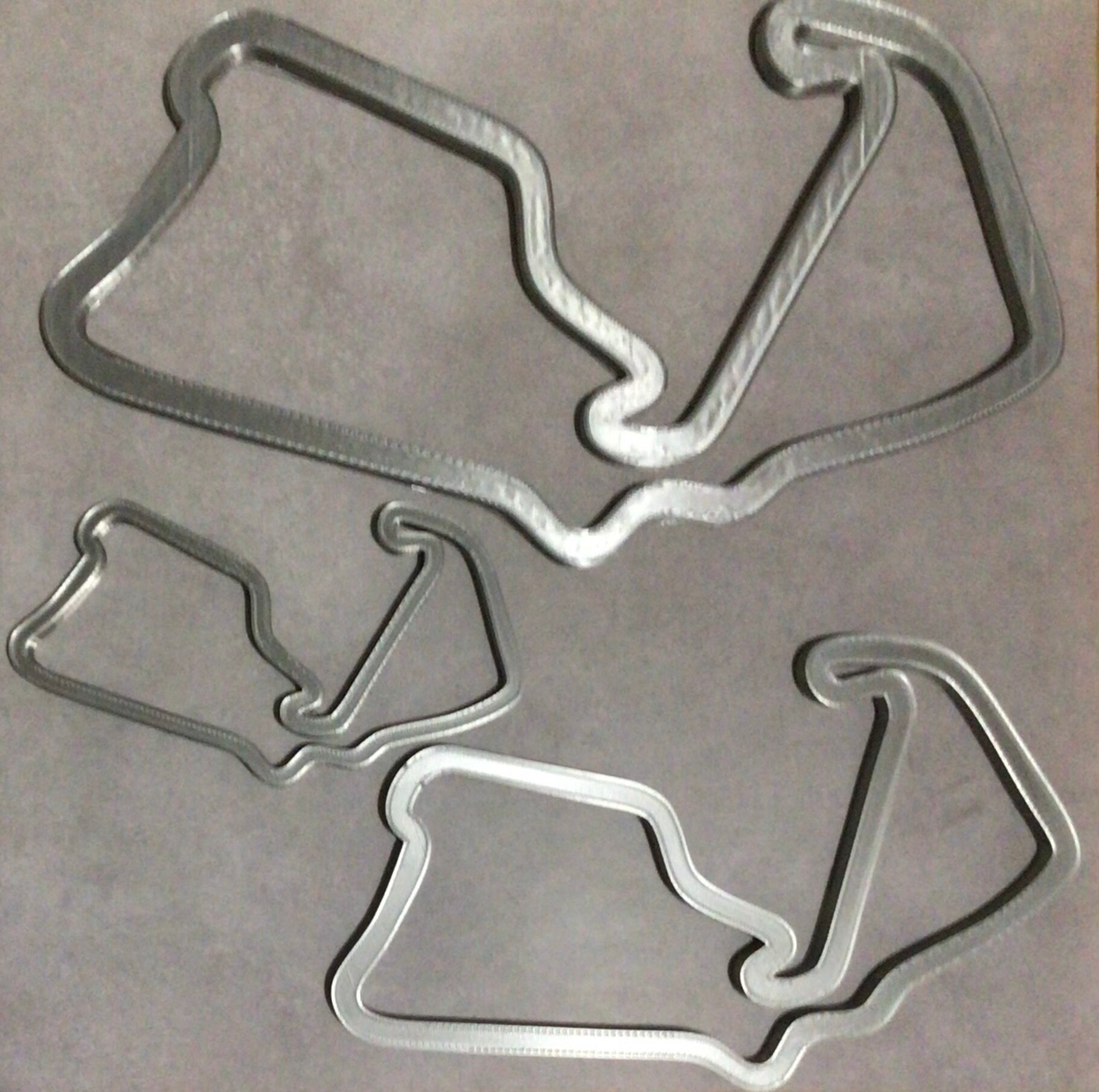 Formula 1 Race Track Wall Art F1 3D Printed Wall or Desk Decor - Etsy