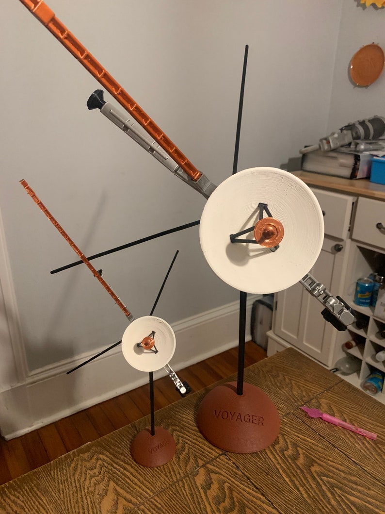 Voyager Spacecraft 3D Print Desktop Model NASA - Etsy