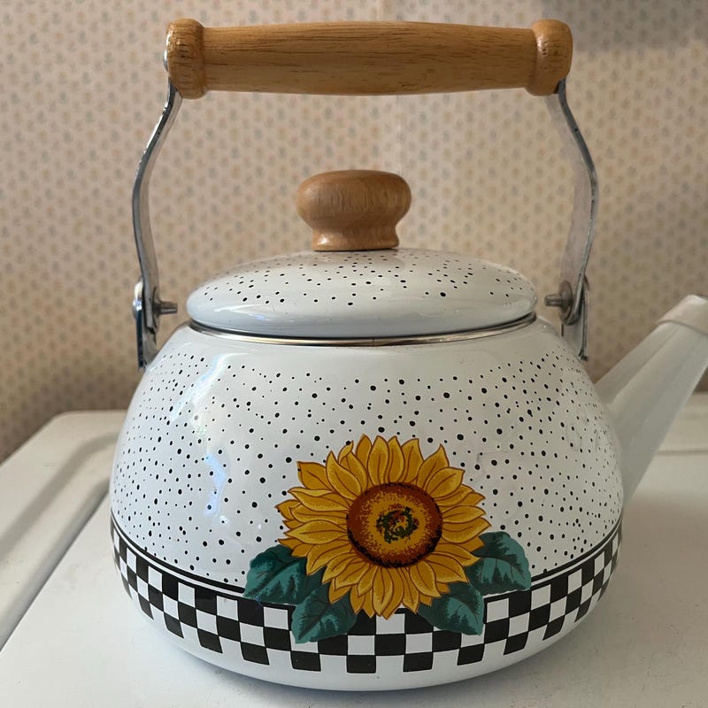 Sunflower Teapot - Etsy