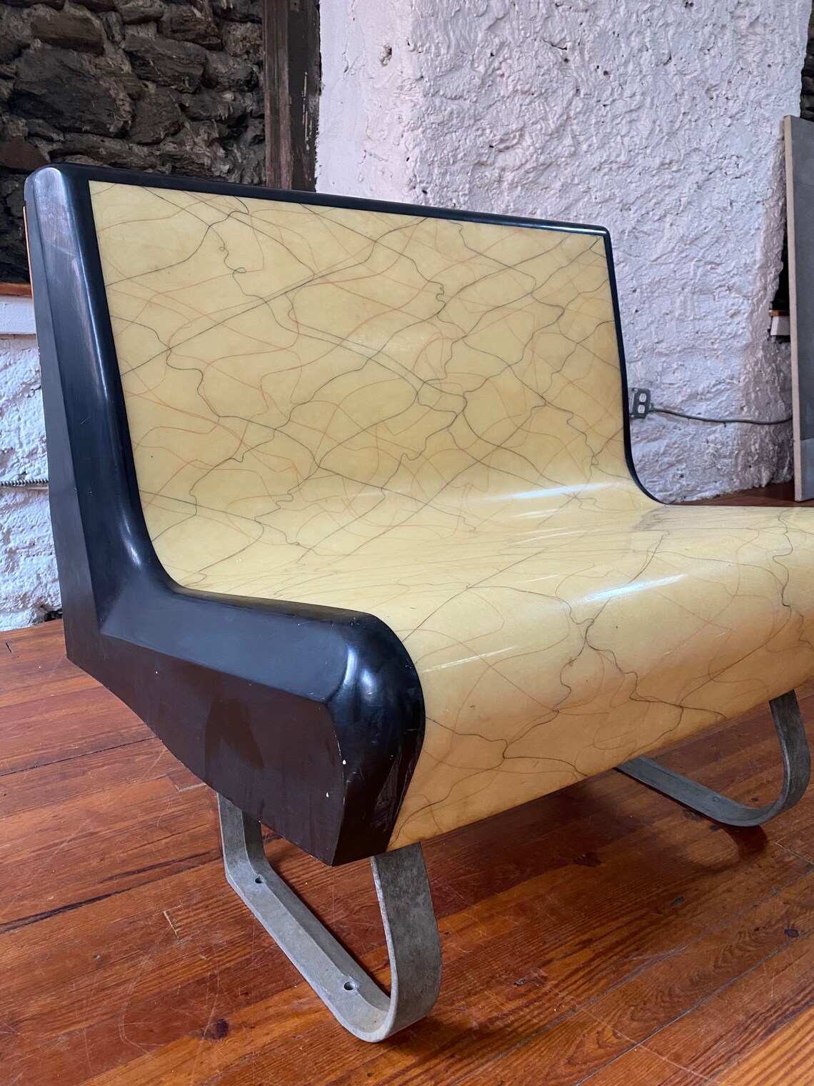 Mid Century Carousel Seat Art Deco Amusement Ride Bench Mid - Etsy