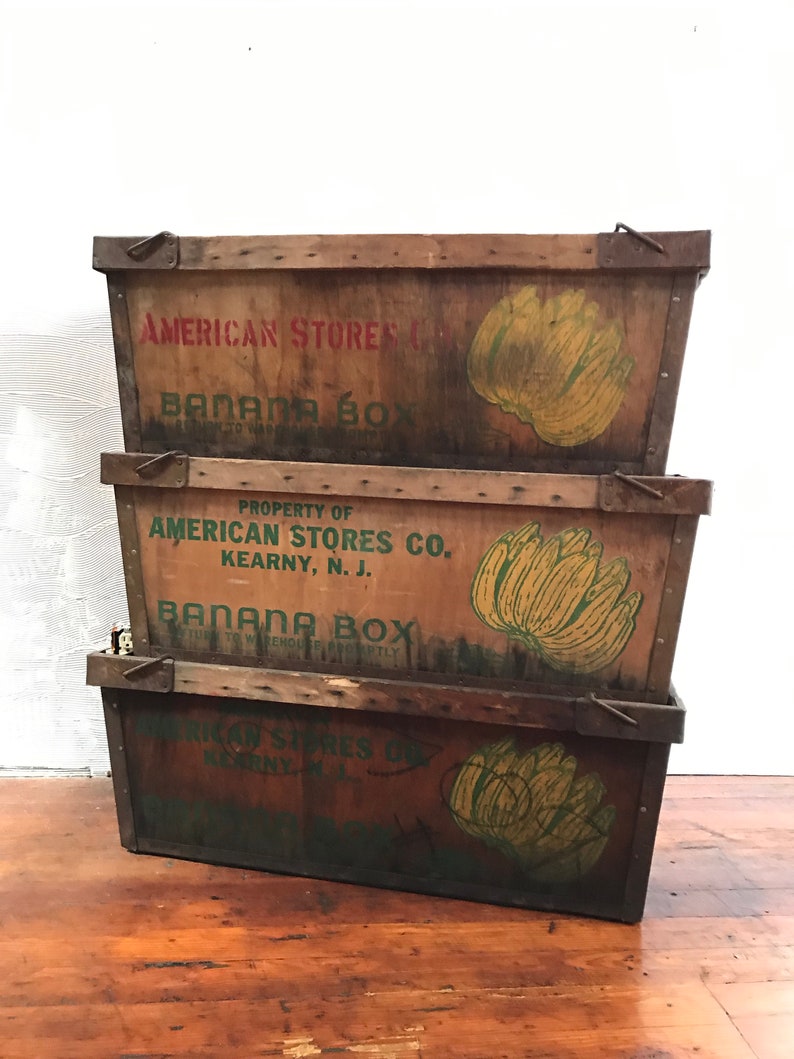Antique Planter Industrial Planter Antique Fruit Box - Etsy