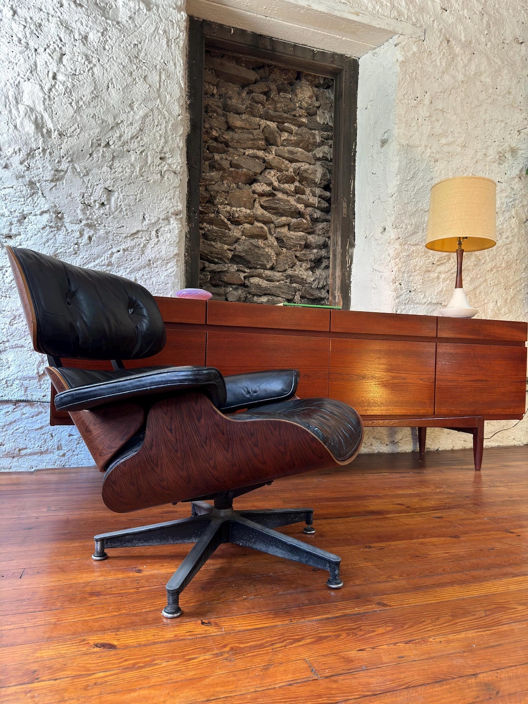 Eames 670 Lounge Chair Mid Century Lounge Chair Vintage Eames 1970 ...