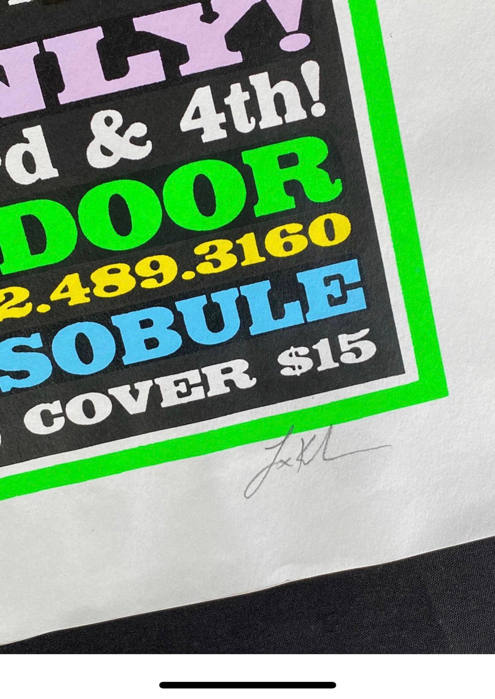 Vintage Concert Poster X Original Concert Poster Silkscreen - Etsy