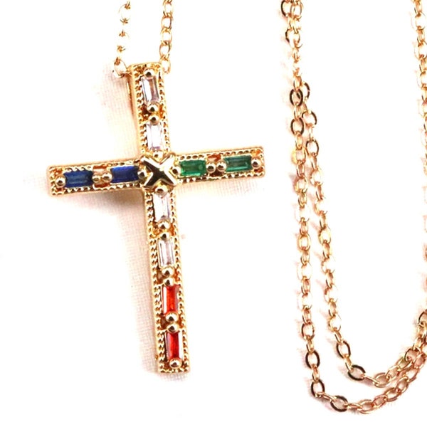 Cross Pendant Women - Etsy
