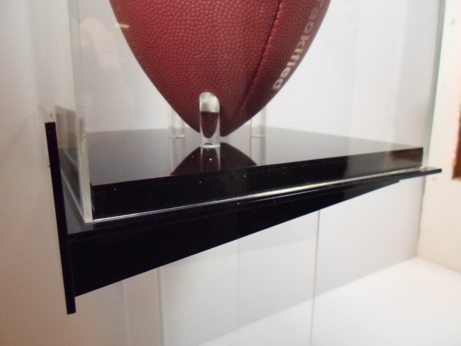 Football Display Case Vertical Wall Mount Full Size 85% UV | Etsy