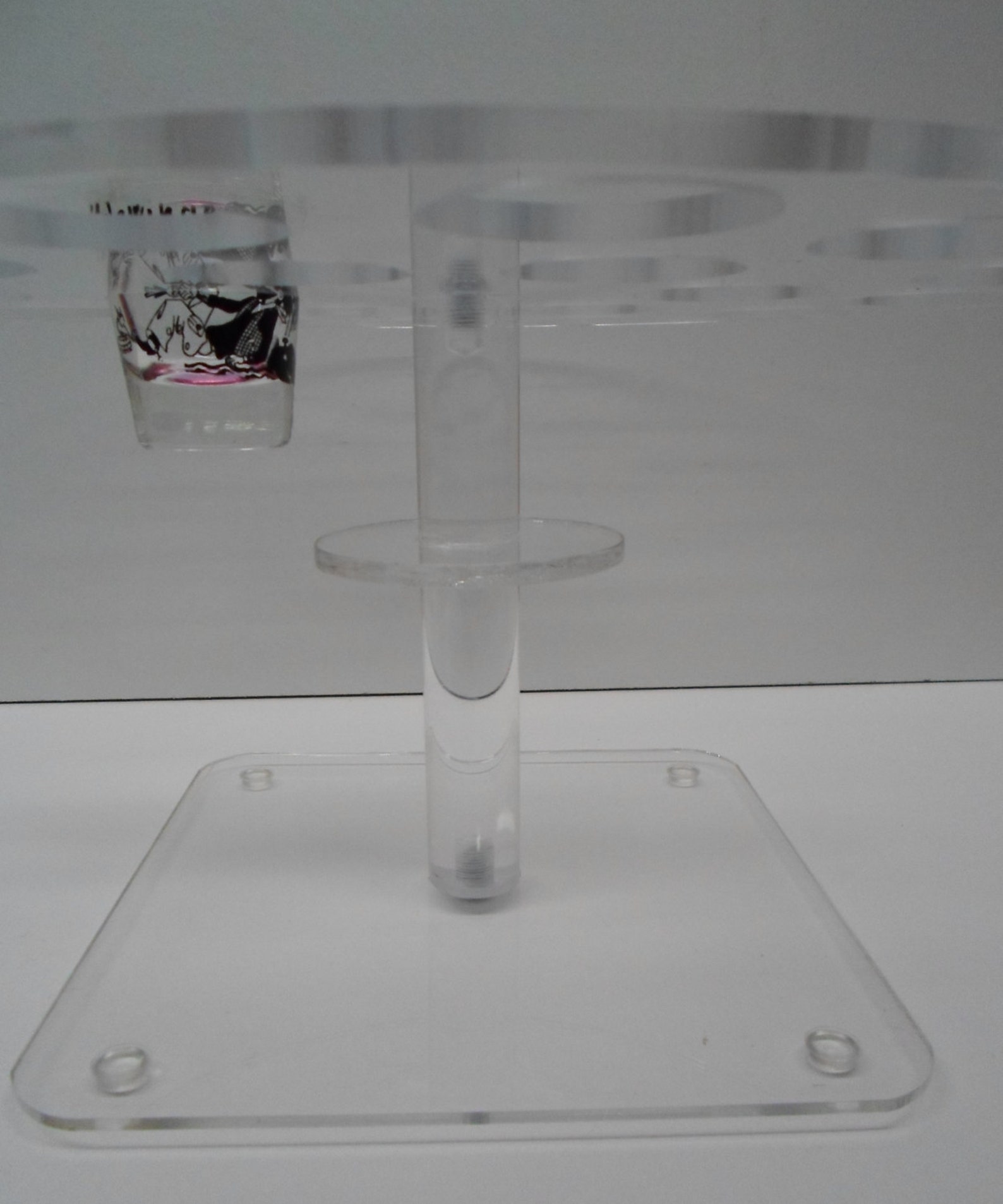 Shot Glass Serving Stand Holds 18 Glasses Acrylic Bar Restaurant ...