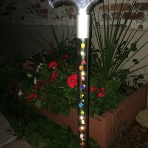 LED Lucite Walking Cane - Etsy