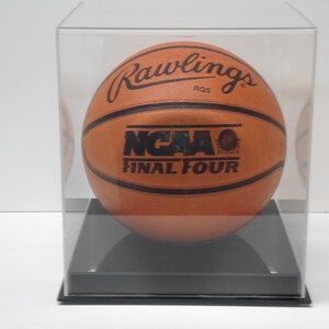 Basketball Display Case Full Size 85% UV Filtering Acrylic Memorabilia ...