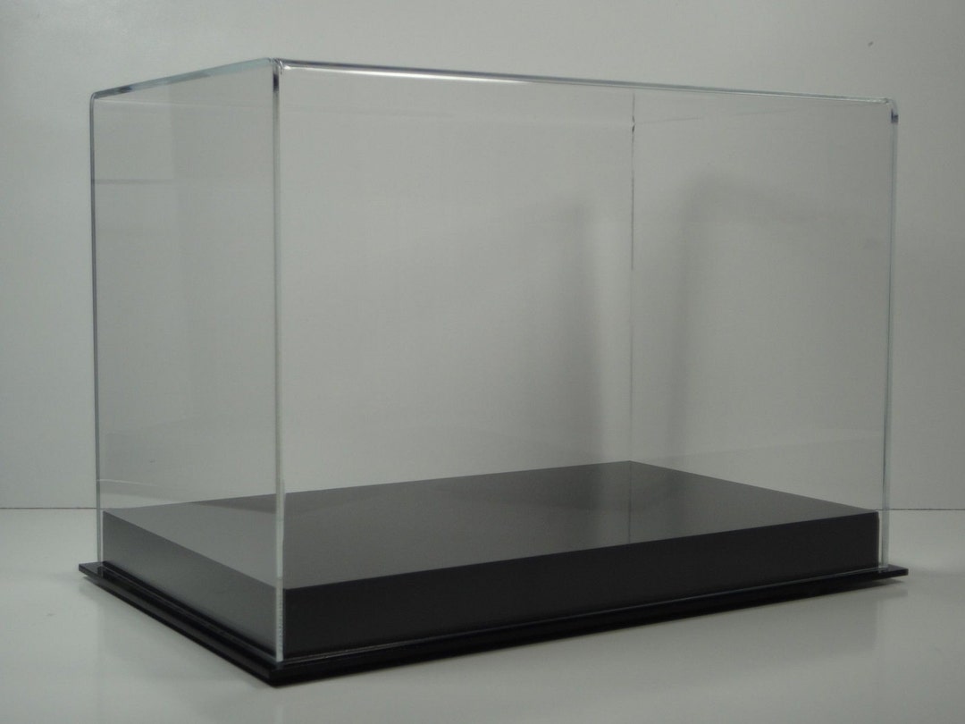 Shoe Display Case With Black Acrylic Base Holds a Single Collectible ...