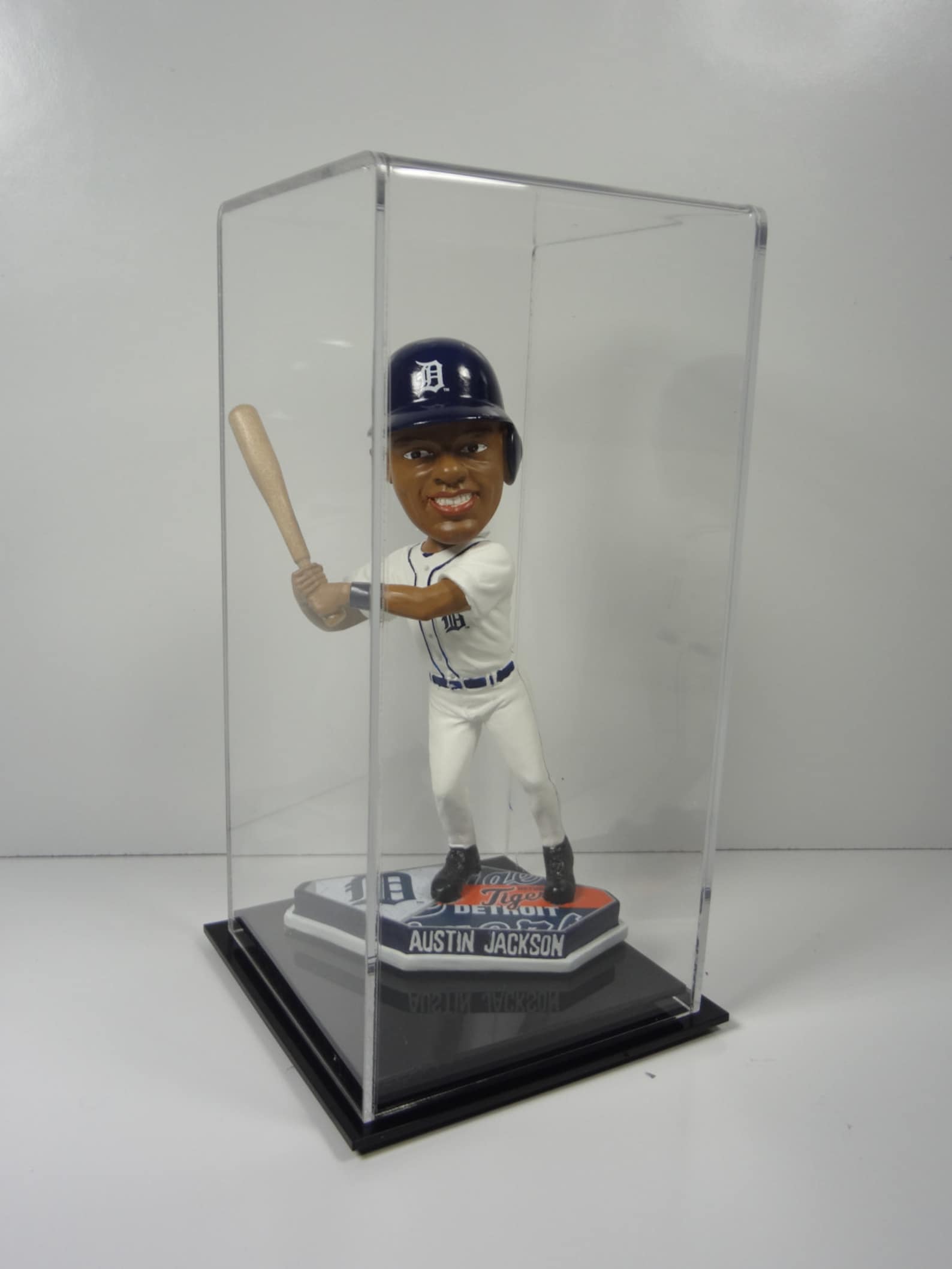 Doll Figurine Acrylic Collectible Display Case 4 1/2" X 4 1/2" X 9 1/2 ...