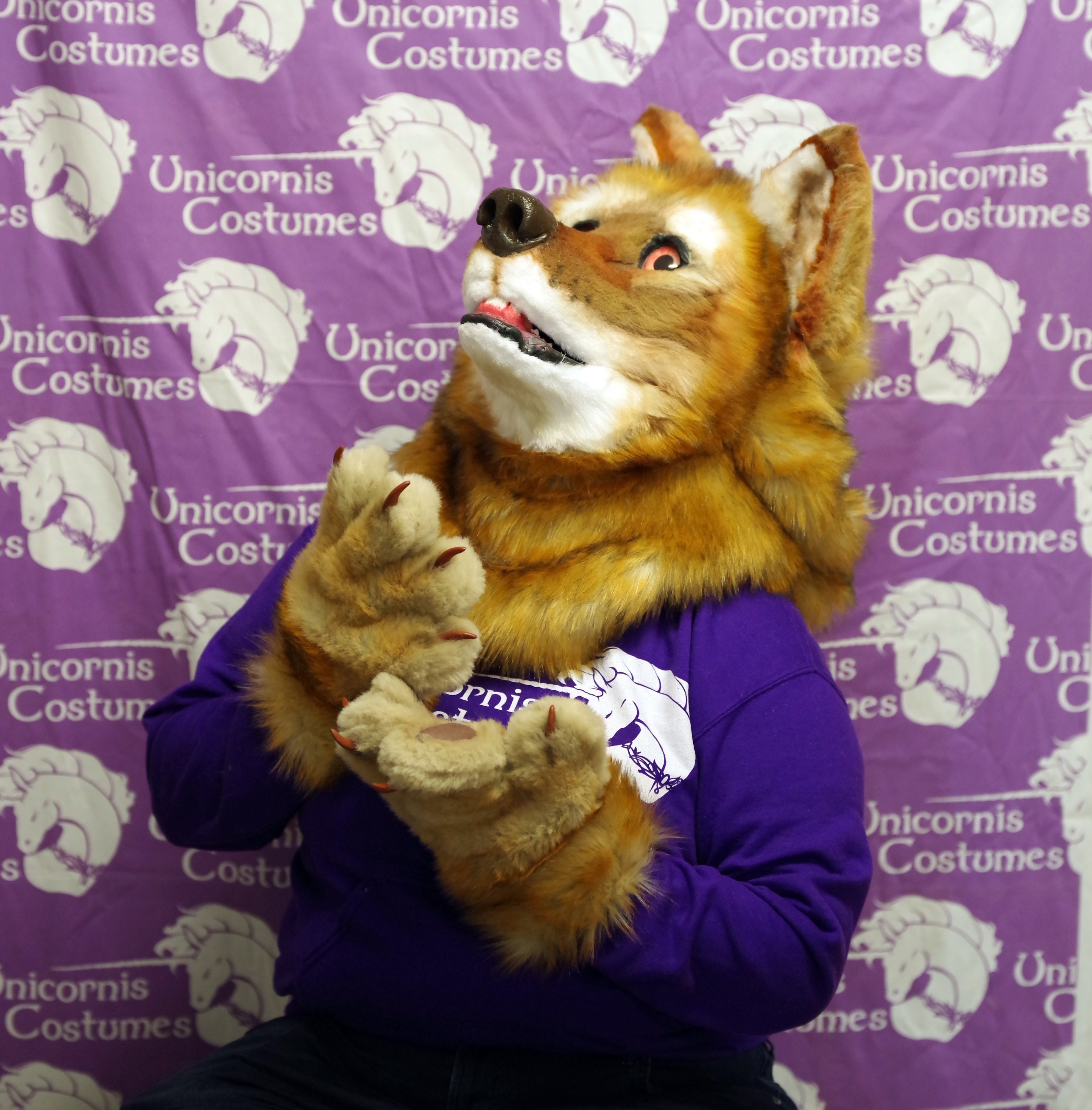 Red Wolf Realistic Fursuit Partial - Etsy