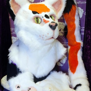 Calico Cat Realistic Fursuit Partial - Etsy Australia