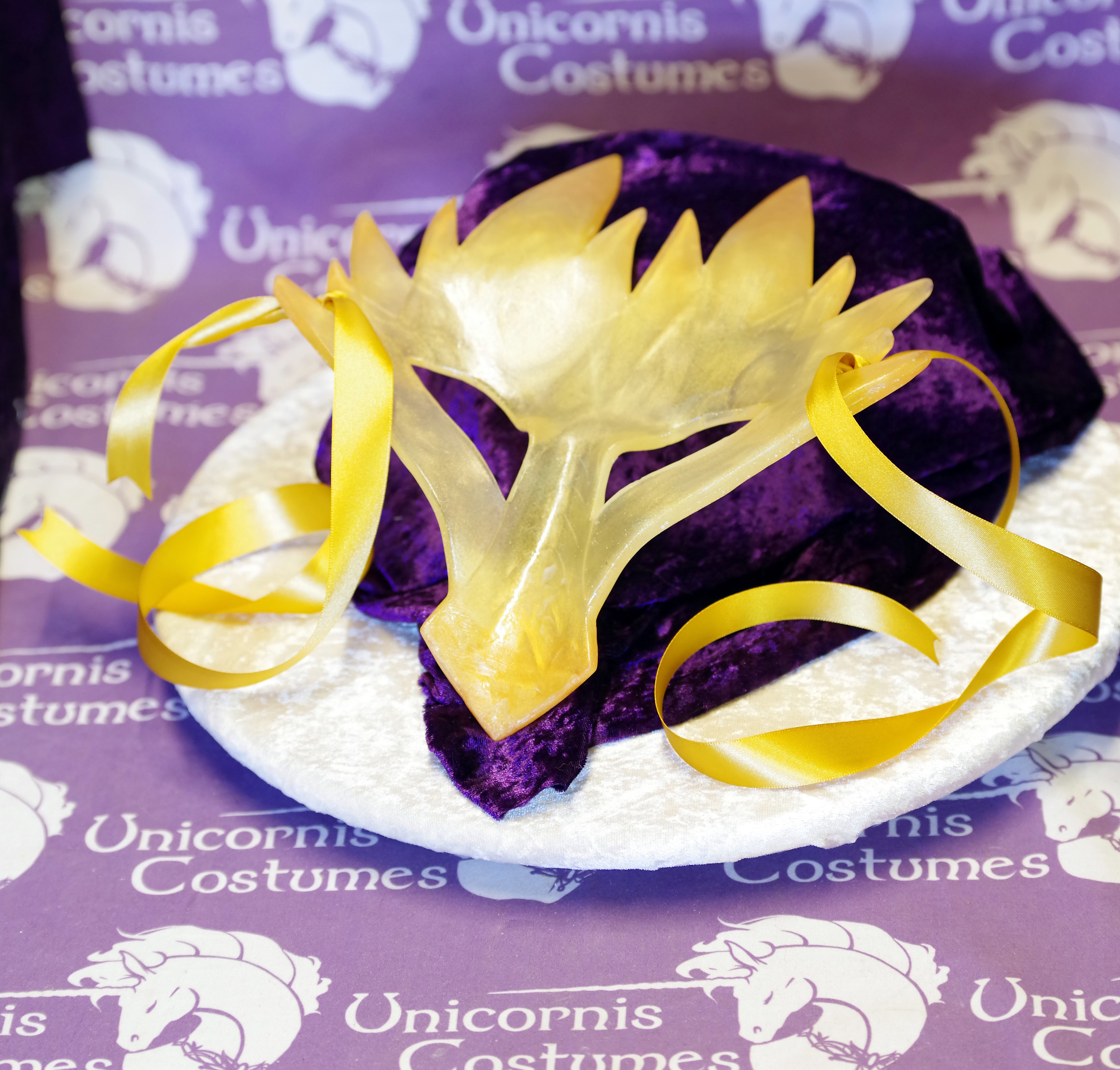 Gold Dragon Masquerade Mask - Etsy