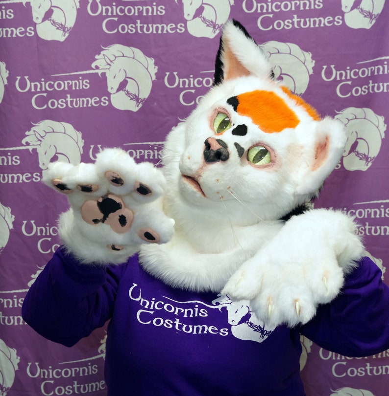 Calico Cat Realistic Fursuit Partial - Etsy Australia