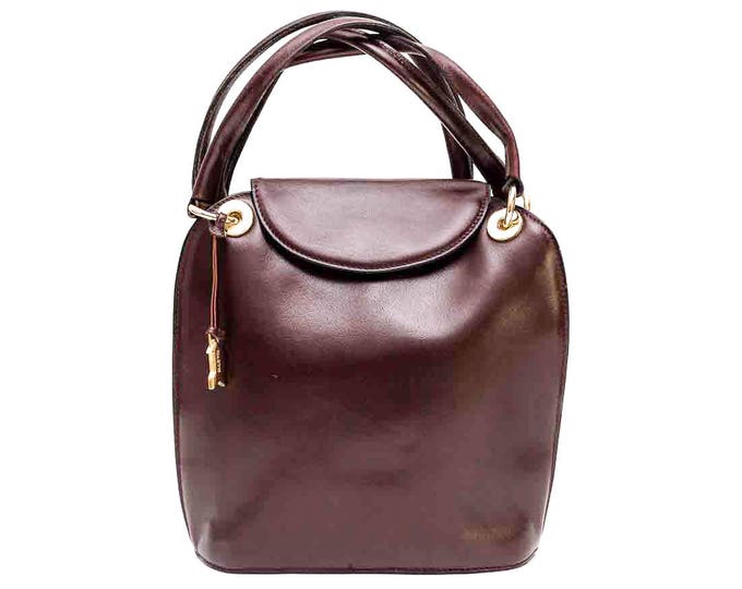 Vintage Goldpfeil Leather Bag / German Leather Handbag - Etsy