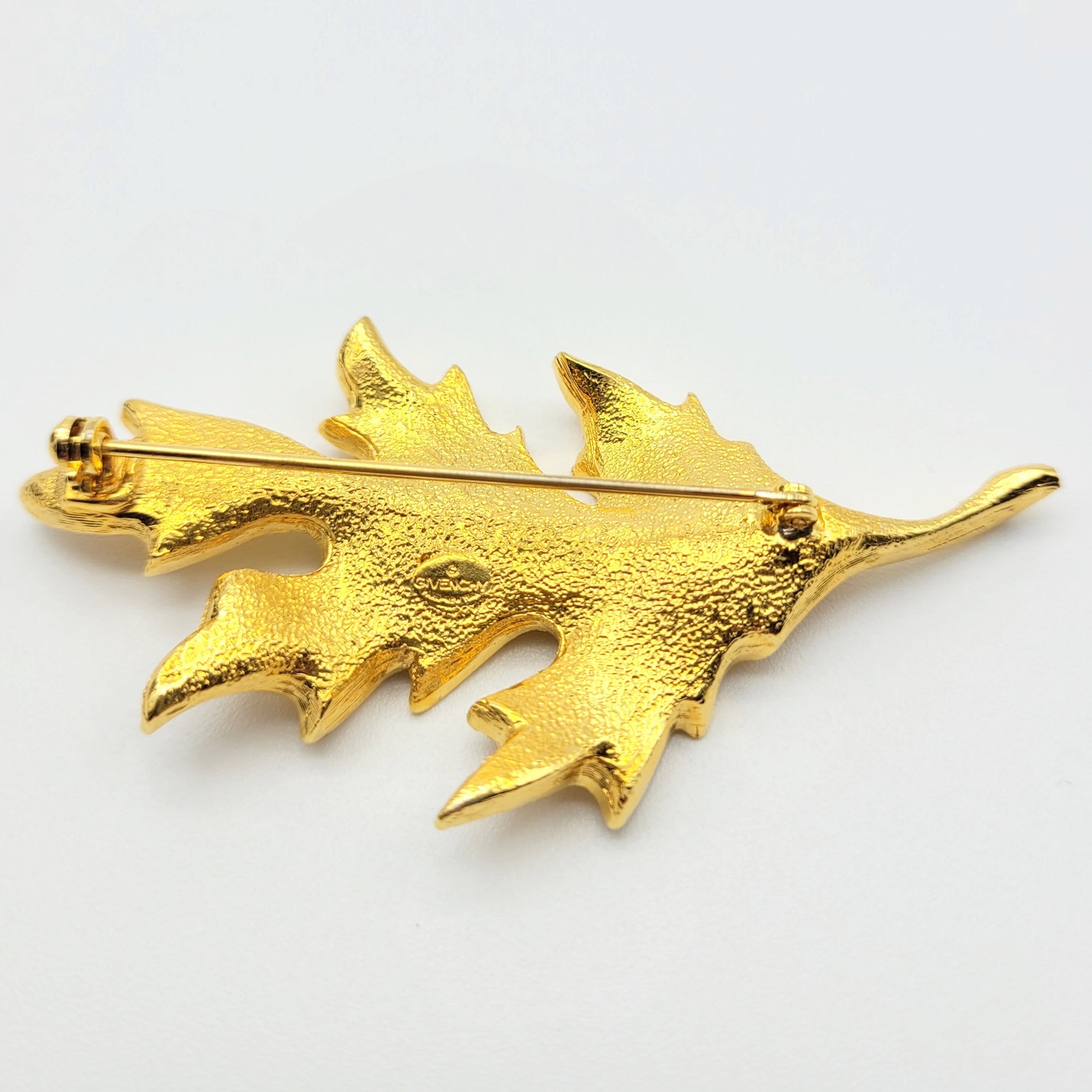 Vintage Givenchy Leave Motif Brooch French Designer Jewelry - Etsy