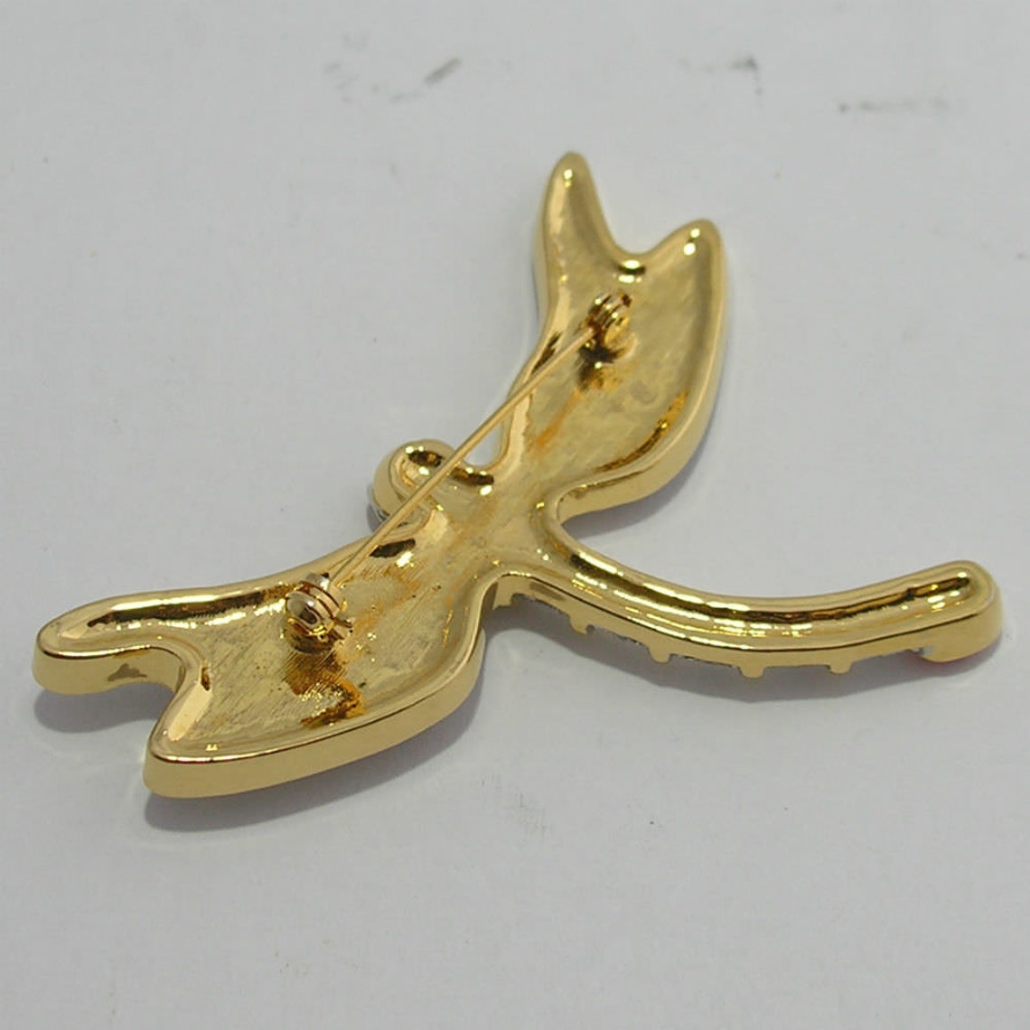 Stunning Brooch With Rhinestones - Etsy