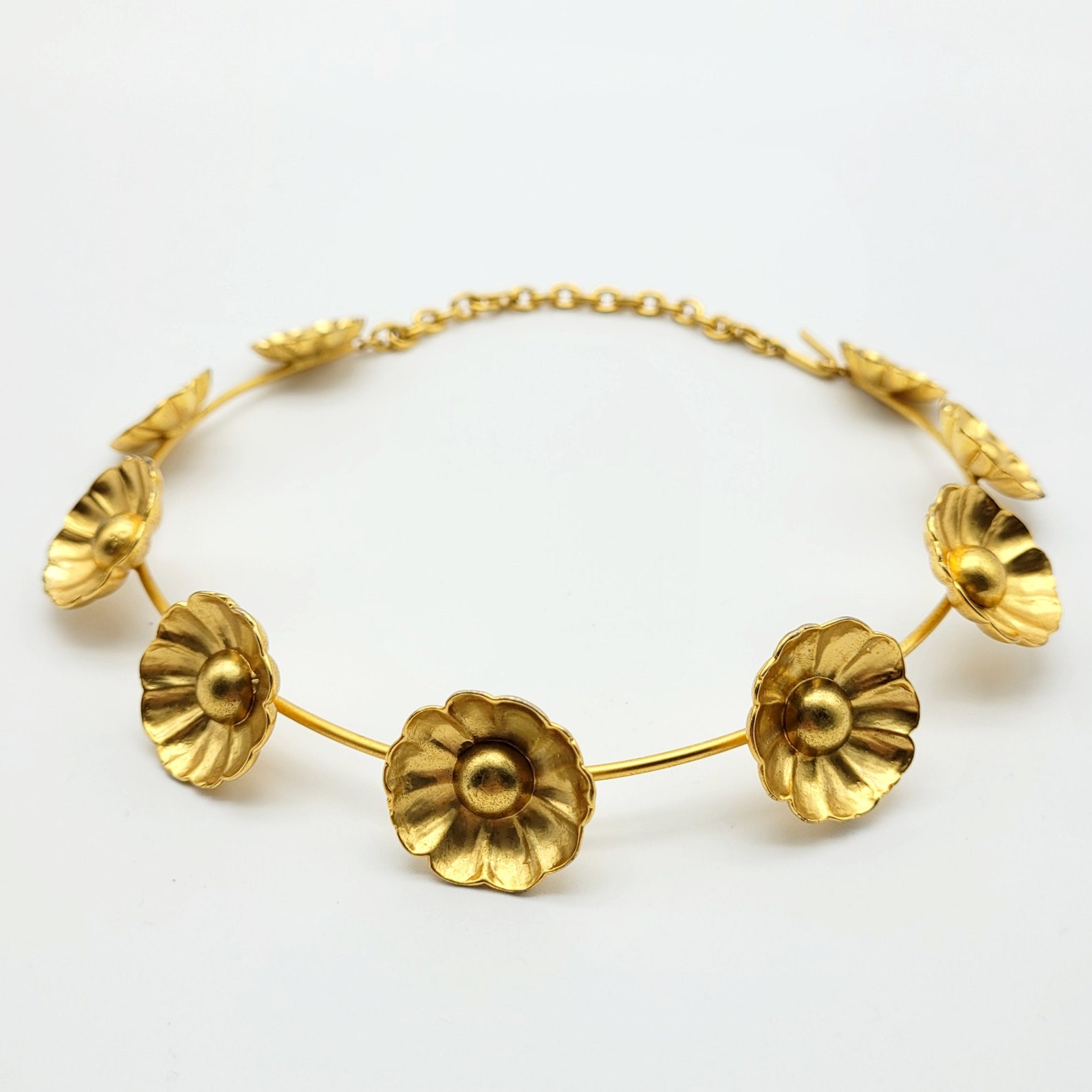 Vintage Kenzo Flower Motif Necklace Gift for Her - Etsy