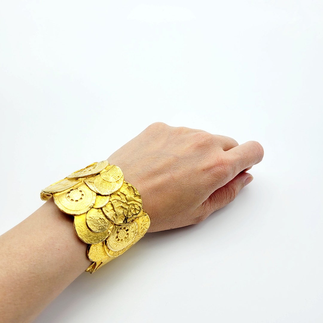 Vintage Edouard Rambaud Cuff Bracelet - Etsy