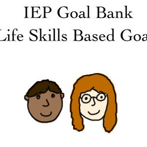 Life Skills IEP Goal Bank - Etsy