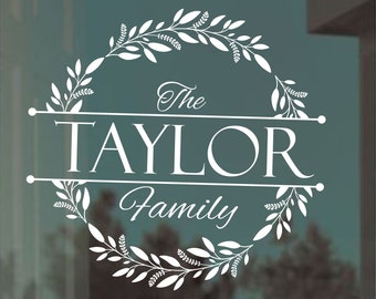 Custom Family Decal - Etsy