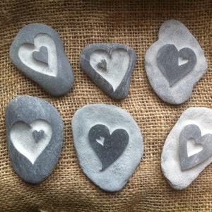 Hand Carved Heart Pebble the Perfect Pocket Sized Gift for a - Etsy UK