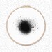 Cross Stitch Pattern . COLOR SPLAT PAINTING . Funny Fiber Art Designs ...