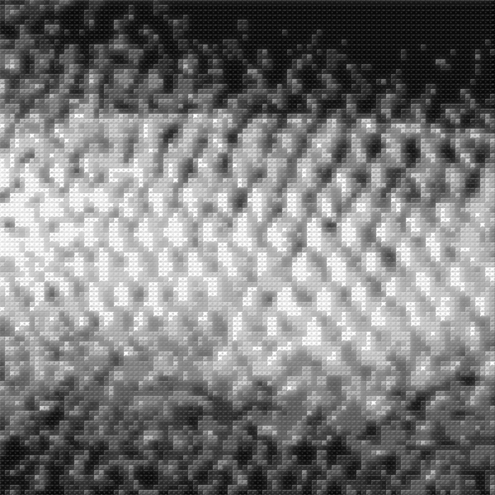 FISH SKIN Cross Stitch Pattern . Modern Glossy Fish Scales Counted ...