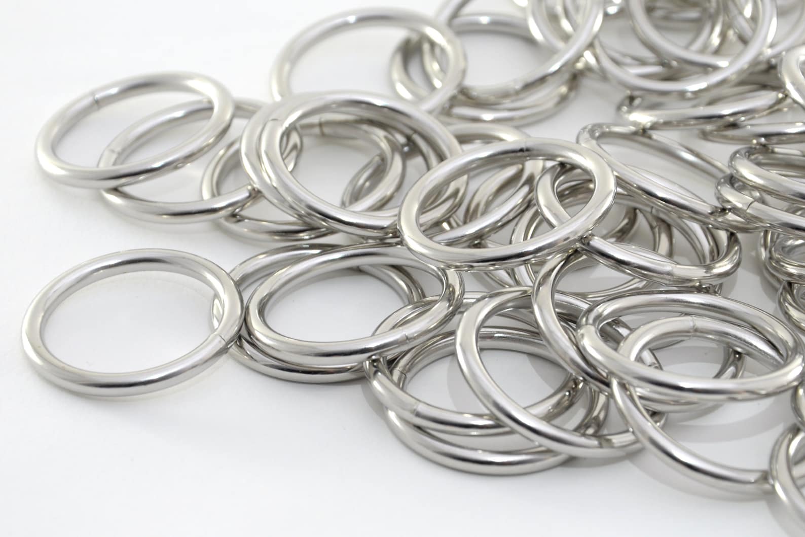 37 Mm STAINLESS STEEL RING . 1.5 Metal Rings for Plant - Etsy