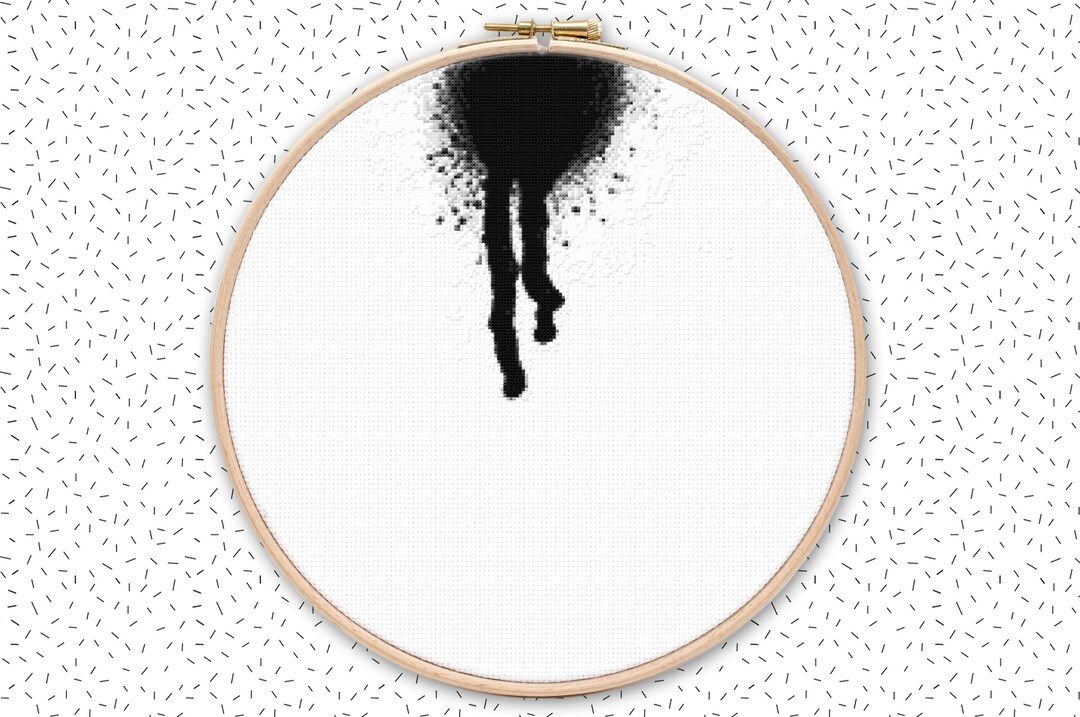 Cross Stitch Pattern . GRAFFITI SPRAYCAN SPLAT . Spray Can Fiber Art ...