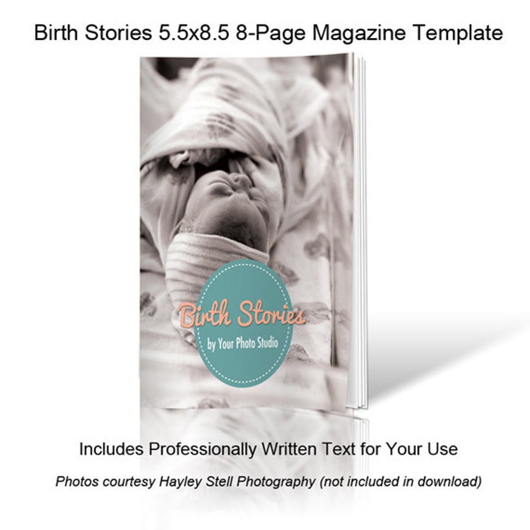 Birth Photography Welcome Guide Template - Photography Marketing ...