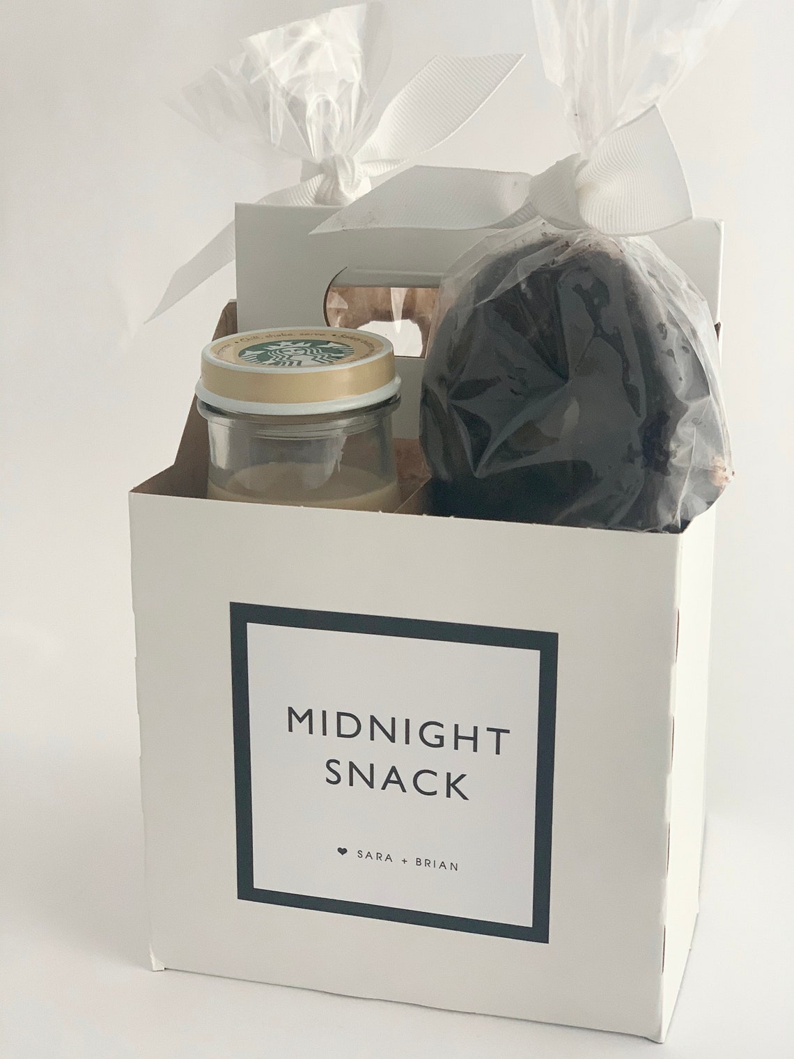 Set of 25 Midnight Snack Wedding Favor Drink and Snack - Etsy