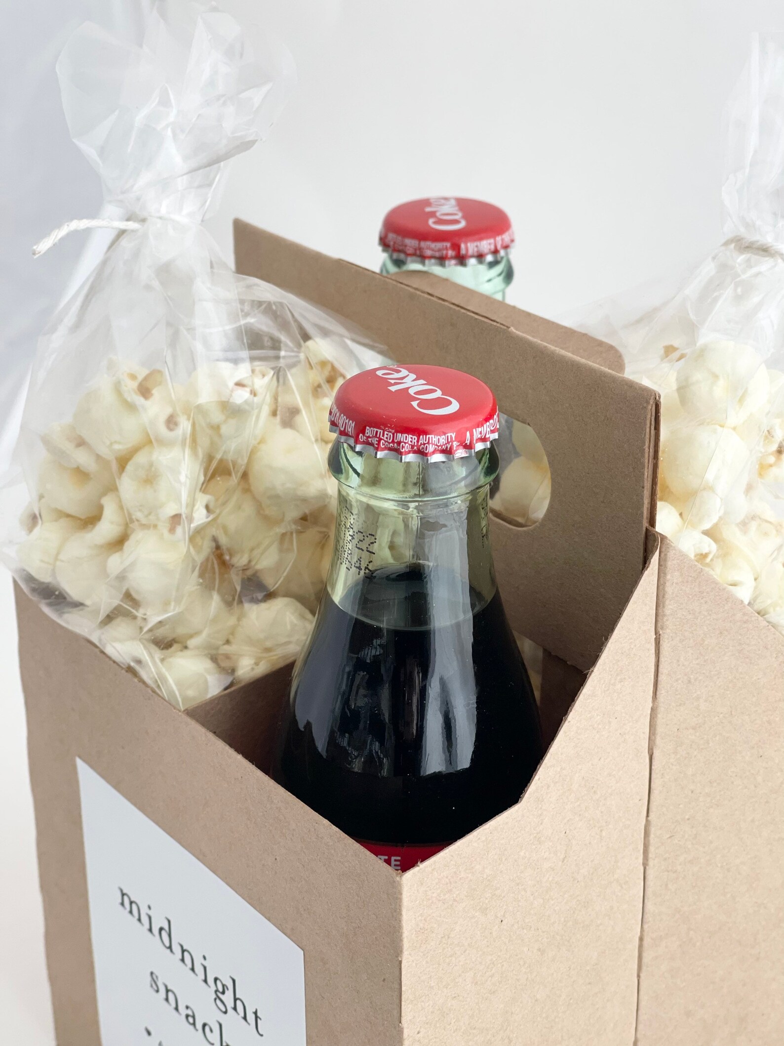 Set of 25 Kraft Midnight Snack Wedding Favor Drink and - Etsy
