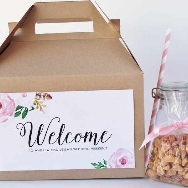 Wedding Welcome Box - Etsy