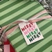 Instant Download Christmas Printable Gift Tag Merry Pink - Etsy
