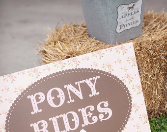 Pony Rides Sign - Etsy