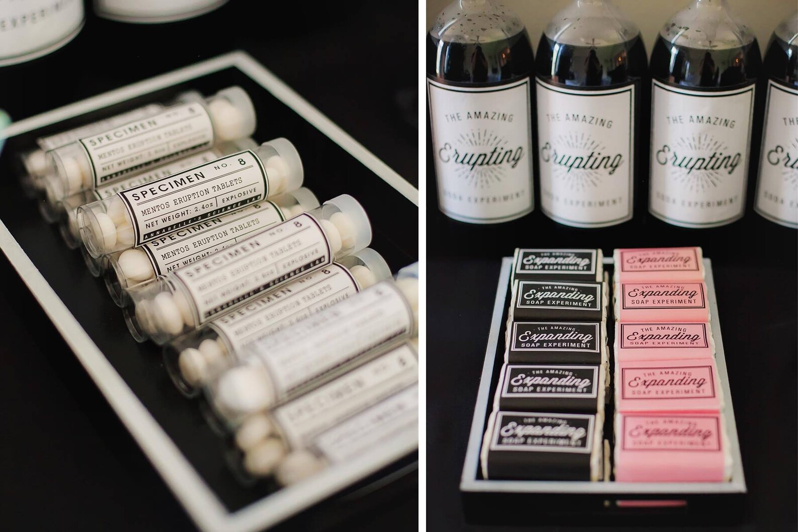 Science Party Printable Set Invite Signs Experiment Labels - Etsy