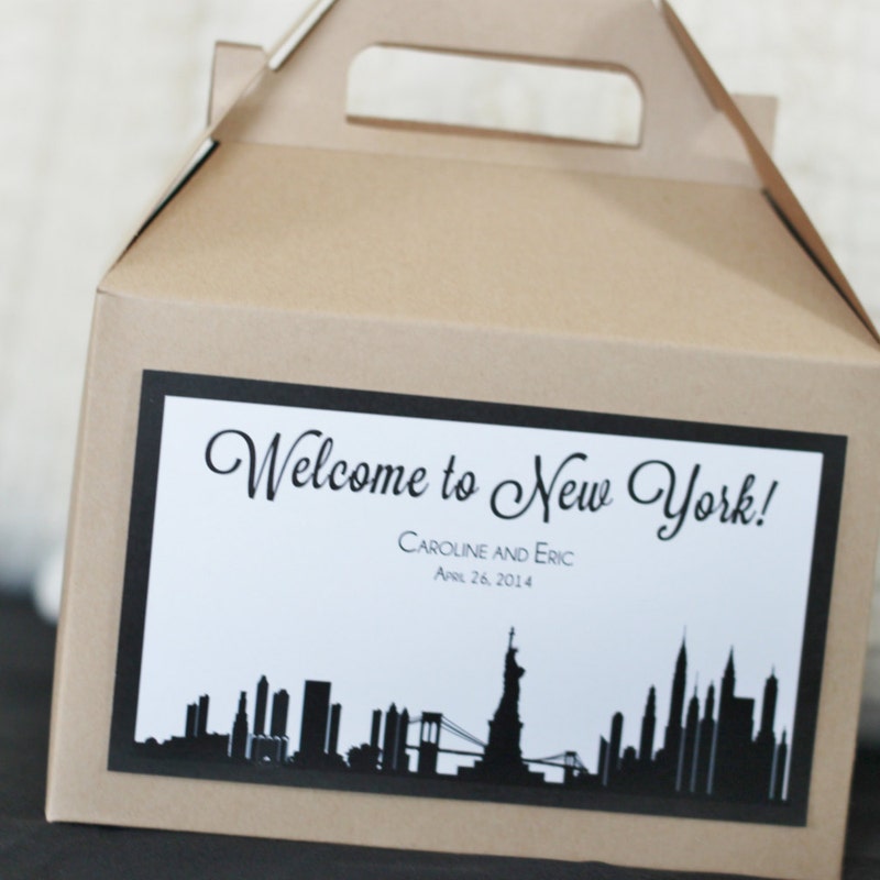 Wedding Welcome Box - Etsy