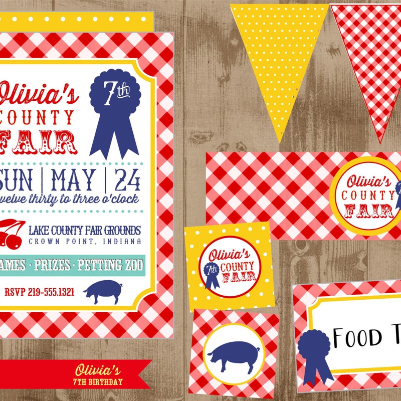 County Fair Party - Etsy
